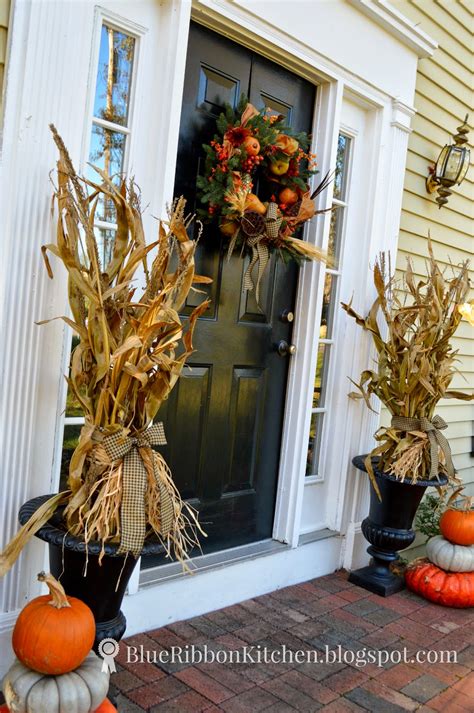 Dried Corn Stalk Decorations