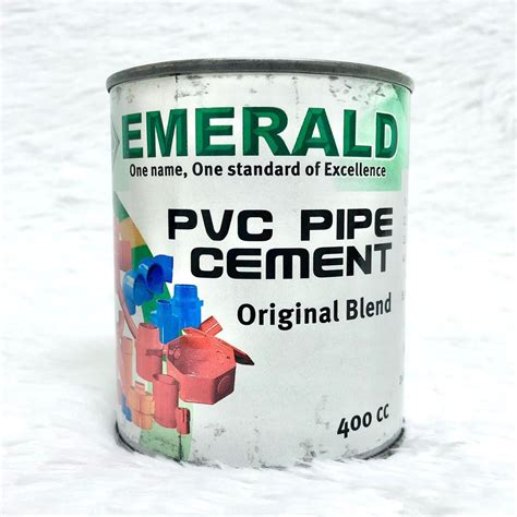 Emerald Pvc Pipe Cement Original Blend 400cc Solvent Plumbing