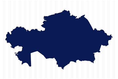 Flat Simple Kazakhstan Vector Map 25842875 Vector Art At Vecteezy