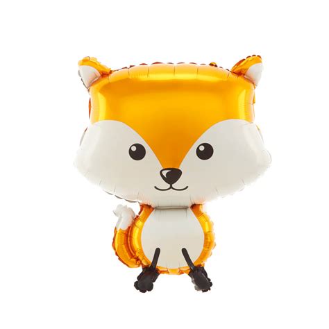 Óriás Fólia Lufi 27 68cm Róka Lufizda Partykellék