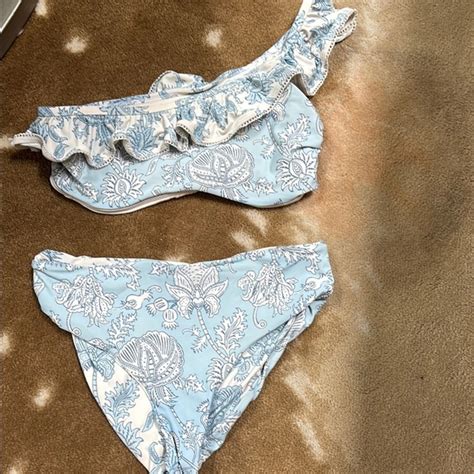 Roller Rabbit Swim Roller Rabbit Girls High Rise Reversible Bikini