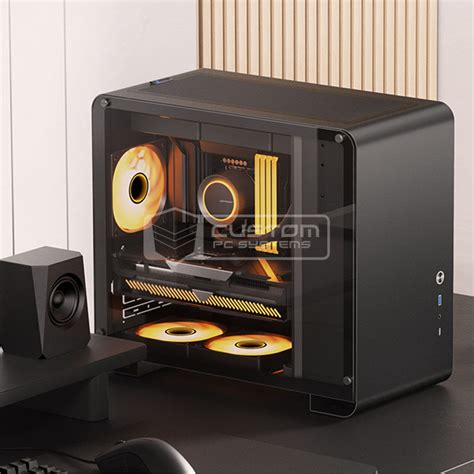 Jonsbo U4 Mini Micro Atx Case Tempered Glass Black U4 Mini Black