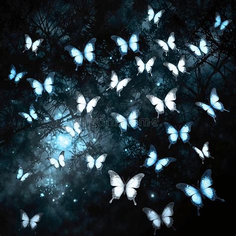 Ethereal Wings The Ghostly Flight Stock Illustration Illustration Of
