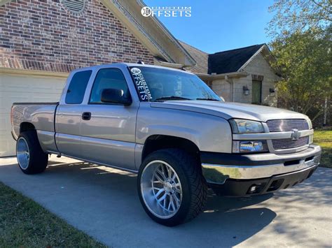 2004 Chevrolet Silverado 1500 With 22x12 44 Axe Offroad Ax11 And 305