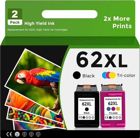 Coccink 62xl Ink Cartridge For Hp Envy 5540 5640 5660 7640