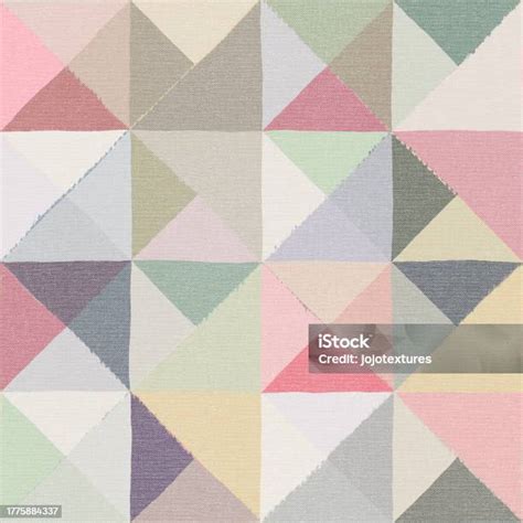 정사각형과 삼각형 패턴 민족 직물 질감 그런 지 배경 보헤미안 스타일 패턴 패치 워크 3d 일러스트 레이 션이있는 러그 완벽 한