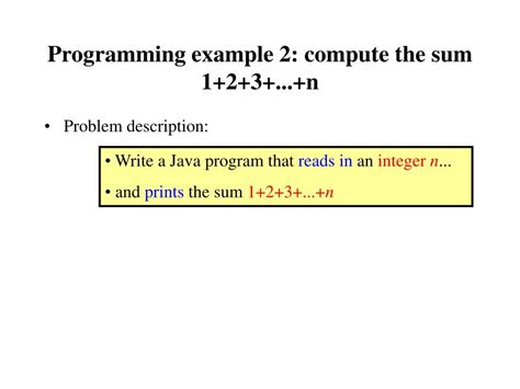 Ppt Writing Algorithms Using The For Statement Powerpoint