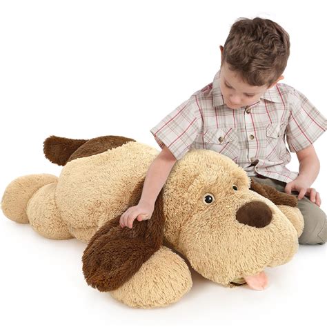 Morismos Giant Dog Stuffed Animals 40 Large Dog Puppy