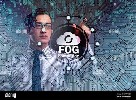 The Fog And Edge Cloud Computing Concept Stock Photo Alamy
