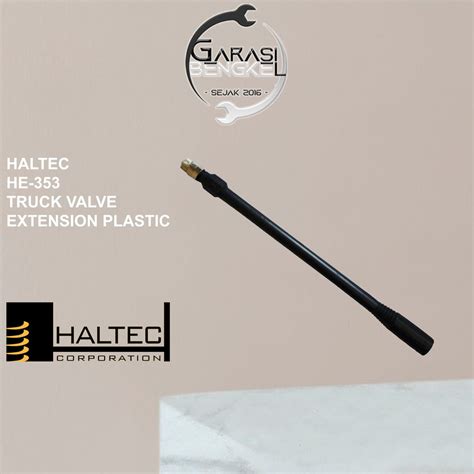 Jual Haltec He 353 Valve Extension Plastik Sambungan Pentil Truck Shopee Indonesia