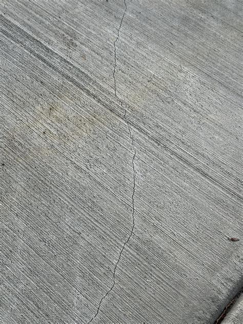 Crack In 1 12 Month Old Driveway Rconcrete