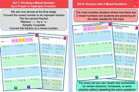 Dividing Fractions Ks3 And 4 Teaching Resources