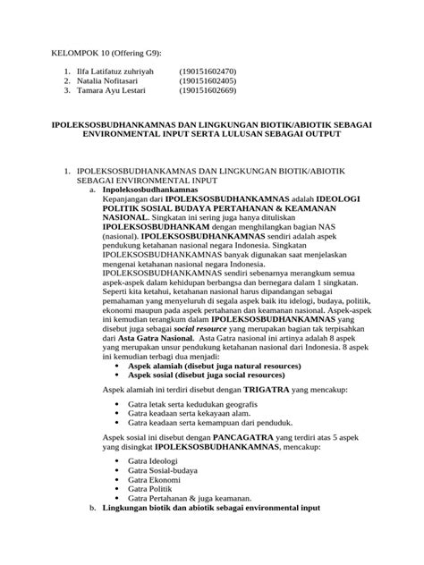 Lingkungan Biotik Abiotik Pdf