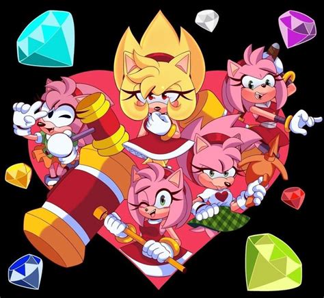 Amy Rose Amy Rose Hedgehog Art Amy The Hedgehog