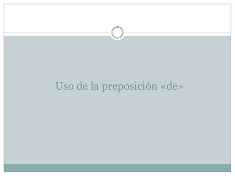 Preposiciones De A Y Para Español Para Extranjerospptx