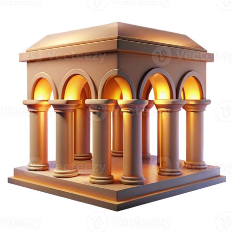 Impressive Classic Romanesque Architecture Rounded Arches Massive