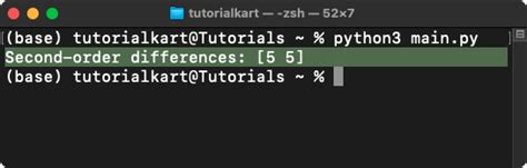 Numpy Diff Nth Discrete Difference Of An Array