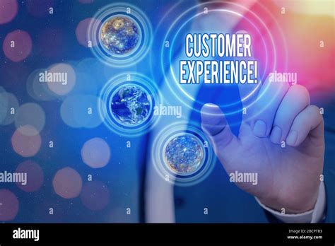 Text Sign Showing Customer Experience Business Photo Showcasing Product Of Interaction Between