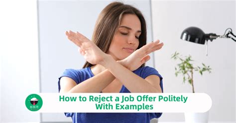 How To Reject A Job Offer Politely With Examples Ricebowl My