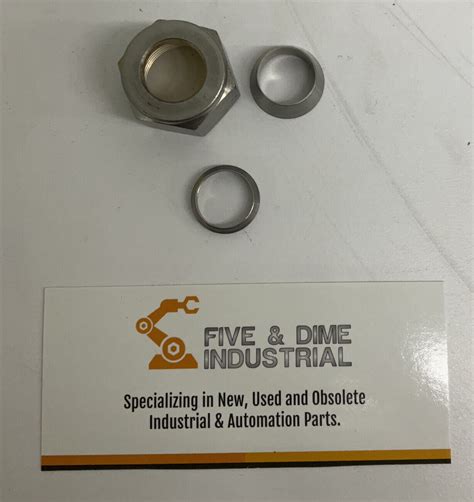 Swagelok Ss 810 Nfset 12 Nut And Ferrule Set Stainless Five And Dime