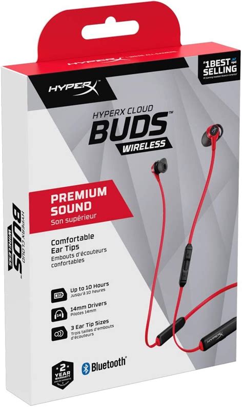 Hyperx Cloud Buds Bluetooth Wireless Headphones Powerup