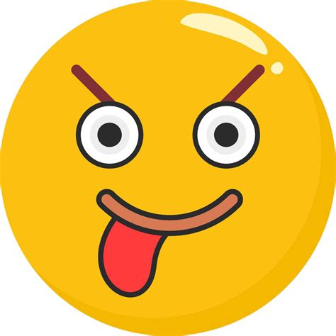 Mocking Face Emoji With Tongue 67363447 Vector Art At Vecteezy