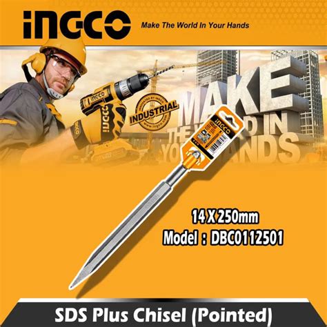 Ingco Sds Plus Chisel Dbc0112501 Lazada Ph