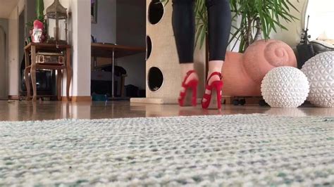 Walk In Red Strappy Heels Swiss Foot Fetish Foot Fetish Porn Xhamster