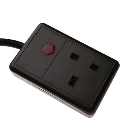 15 Metre X 15mm 3 Core Trailing Cable Assembly Extension Lead Black Caterclean Supplies