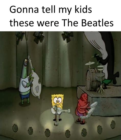Spongebob John Lennon R Thebeatles