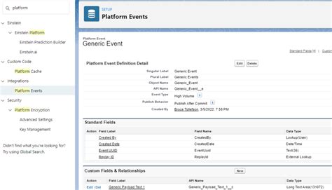 Benefits Of Creating A Generic Platform Event Salesforce Central