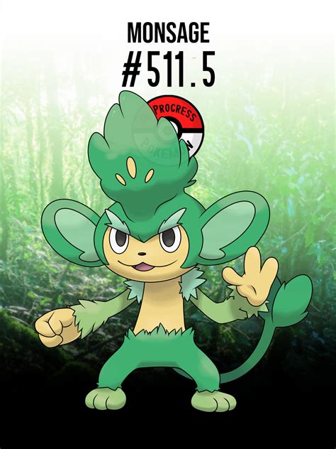 Pansage Pokemon Evolution