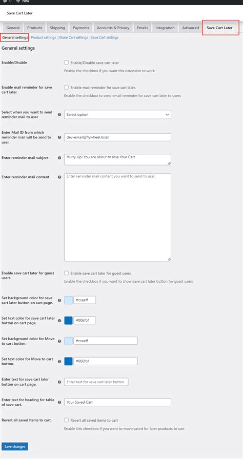 Save Cart Later For Woocommerce Guide Wp Swings