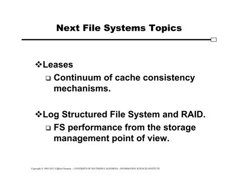 Advanced Operating Systems Lecture Notes PDF