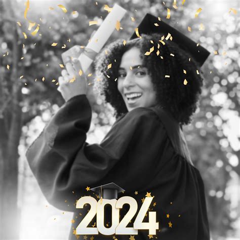 Graduation 2024 Overlay Class Of 2024 6 Different Sizes Ready To Use