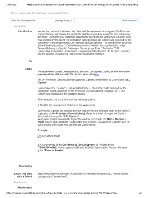 Ssl How To Handle Unsupported Ciphers Alert0 Pdf Transport Layer