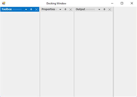 Dock Window In Windows Forms Docking Manager Control Syncfusion
