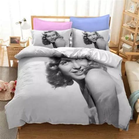 Classic Celebrity Marilyn Monroe Bedding Set Id 20265848 By Davirussell Jr Printblur