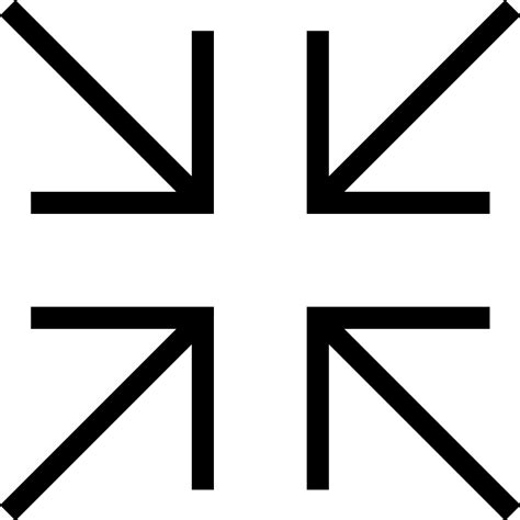 Reduce Size Vector Svg Icon Svg Repo