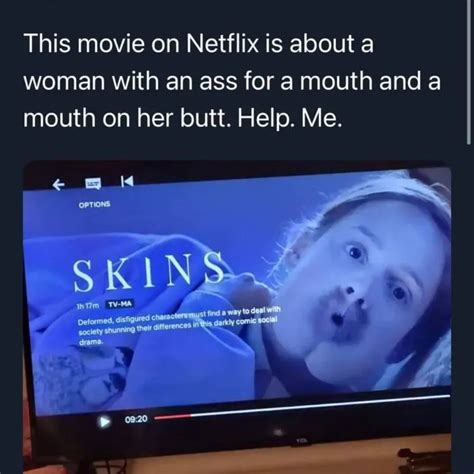 Theres A Show On Netflix That Has A Women With A Butthole For A Mouth