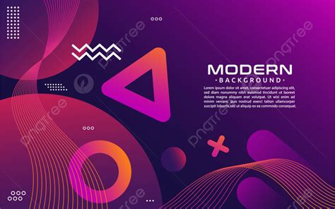 Abstract Purple Background With Geometric Shape Element Poster Template