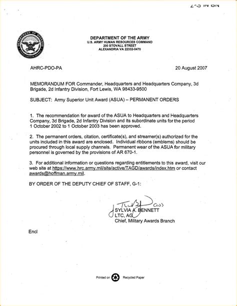 Army Memorandum Template Ms Word Free Template Ideas
