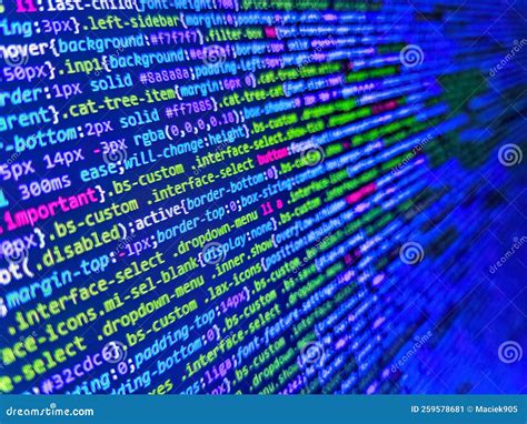 Ontwikkeling Van Binaire Code Voor Programmering Voorbeeld