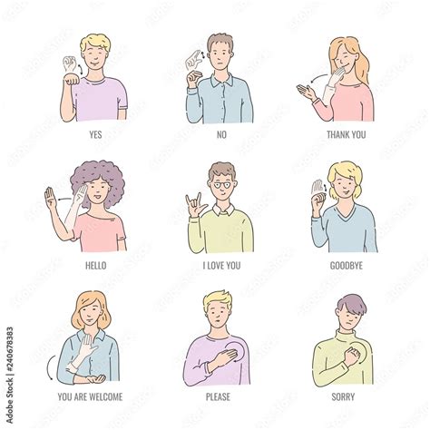 Sign Language Words More