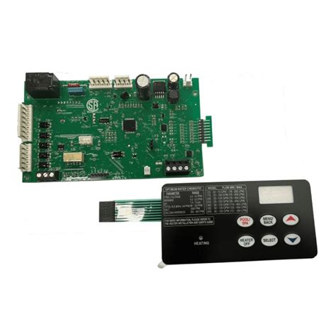 Pentair 461105 Mastertemp Max E Therm 6 Button Control Board Kit — Vita