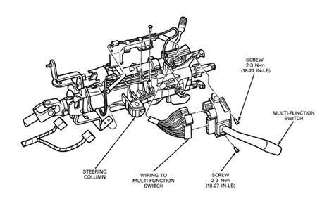 Ford E 350 Van Turn Signals Qanda On Multifunction Switch Wiring