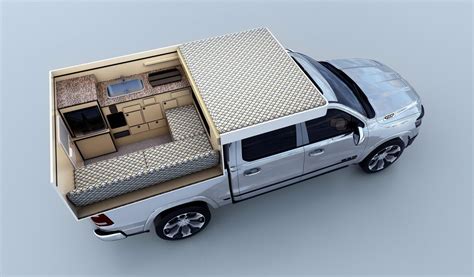 Four Wheel Campers Raven Slide In Pop Up Truck Camper
