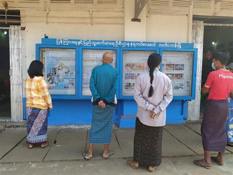 ကိုဗစ် ၁၉ ရောဂါ ကင်းစင်သော တက္ကသိုလ်နေ့ရက်များဆီသို့ အသိပညာပေး နံရံကပ