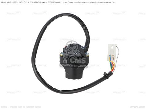 Headlight Switch Non O E Alternative For 520 Sx Racing Usa 2000 Order At Cmsnl