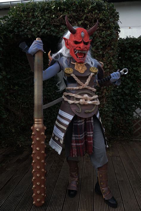 My Oni Cosplay Is Here This Took Me So Long To Make Just Because Of